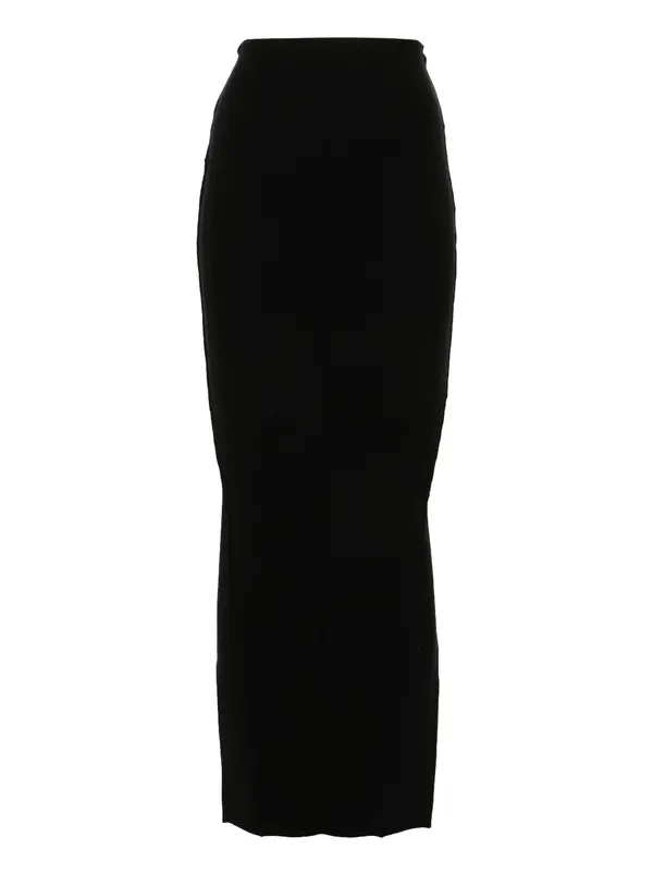 Rick Owens Pillar Maxi Skirt - Black