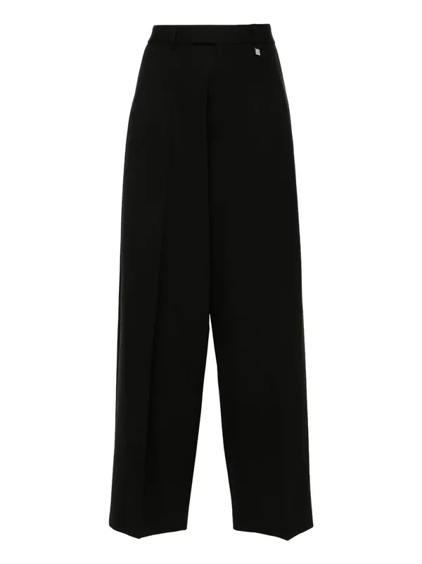 Giuseppe Di Morabito Logo-plaque Trousers - Black
