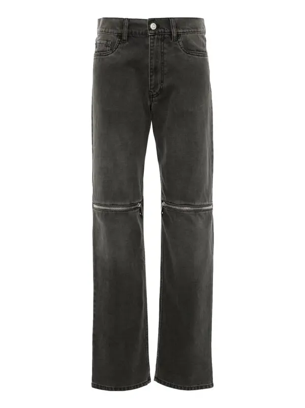 Coperni Knee-zip Jeans - Grey