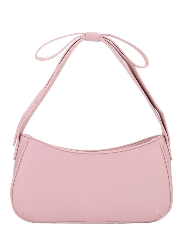 MALI + LILI Marissa Bow Vegan Leather Shoulder Bag - Blush