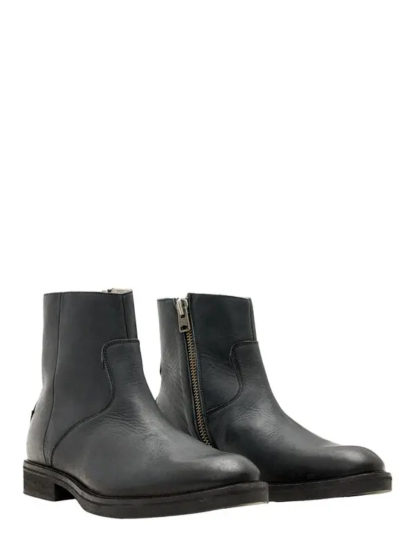 ALLSAINTS Lang Leather Boots - Black