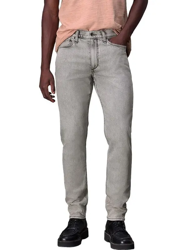 Rag & Bone Fit 3 Stride Athletic Fit Jeans - Washed Grey