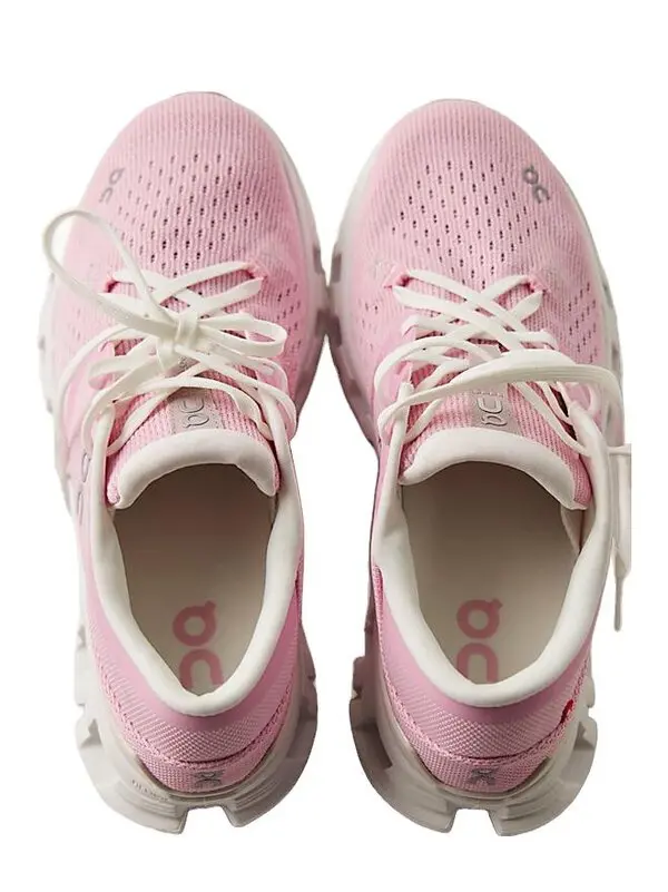 On Cloud X 4 Sneakers - Petal/sand