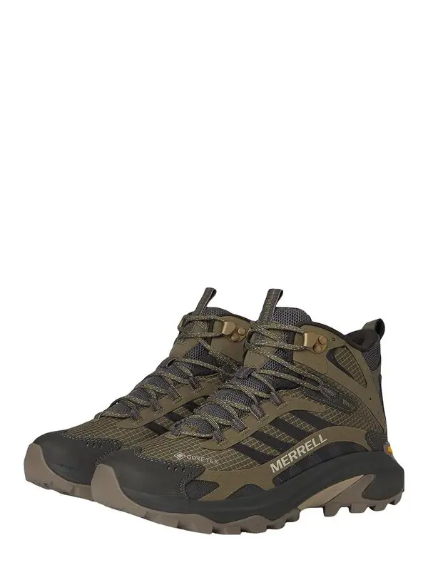Merrell Moab Speed 2 Mid Gtx Hiking Shoes - Olive