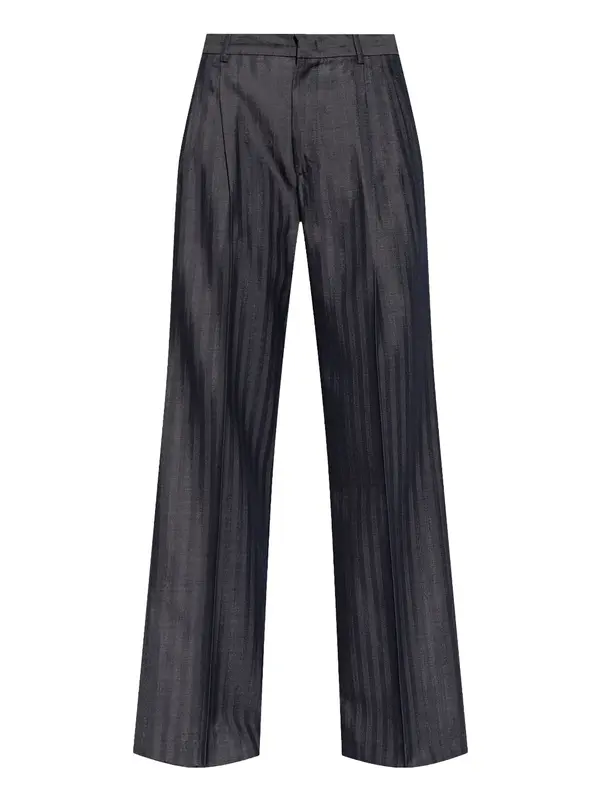 Etro Straight-leg Tailored Trousers - Blue