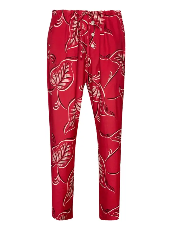 BODE Begonia Drawstring Trousers - Red