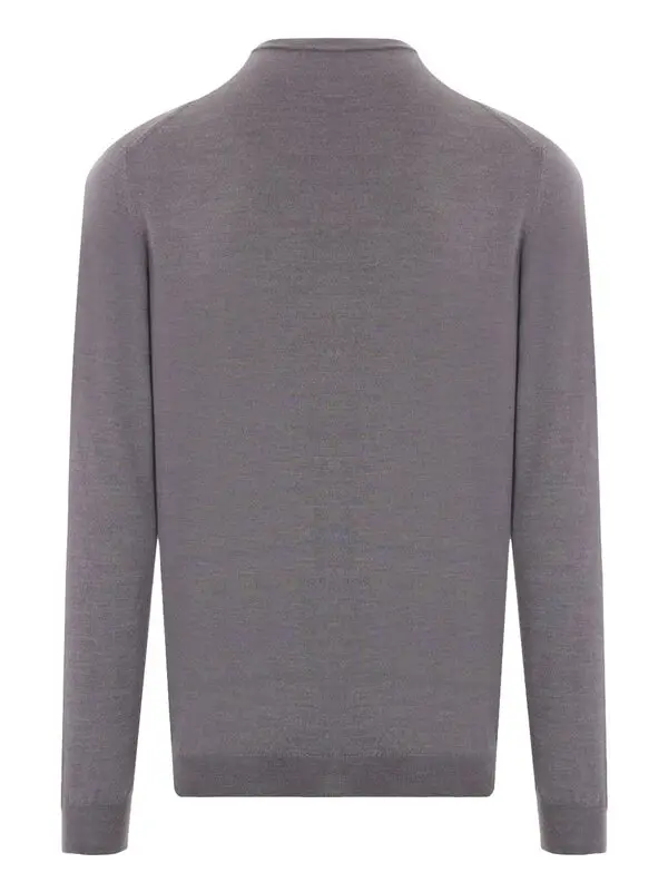 ZANONE Crew-neck Knitted Jumper - Grey