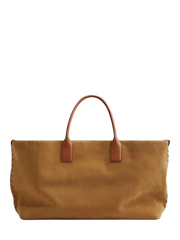 Bottega Veneta Large Cabat Tote - Camel/light Wood