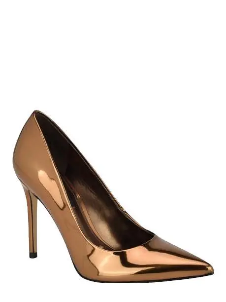 Nine West Pointed Toe Pumps - Bronze