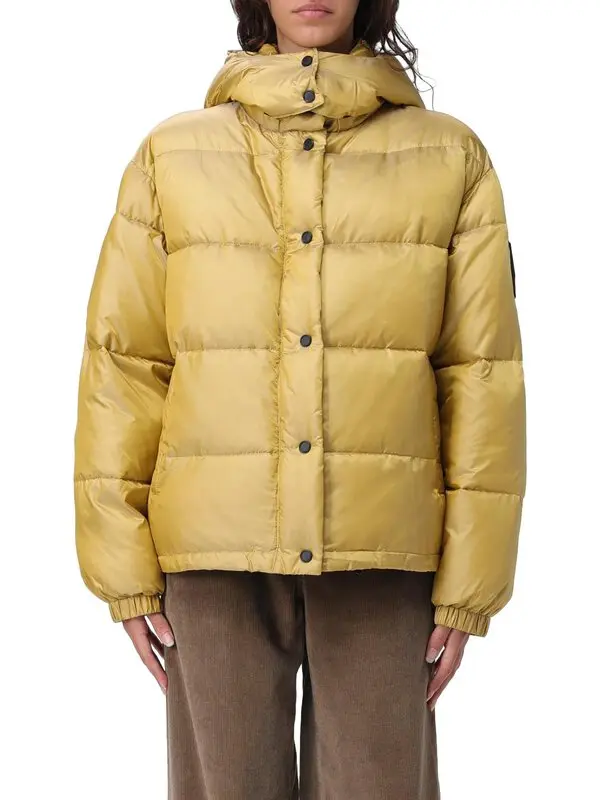Pinko Quilted Puff Jacket - Yellow