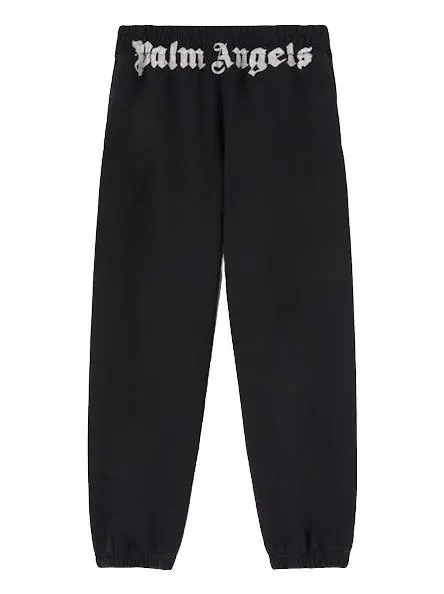 Palm Angels Logo Sweatpants - Black Off White