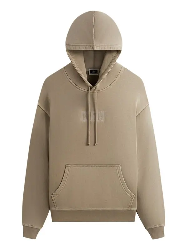 Kith Stitch Classic Logo Nelson Hoodie - Tan