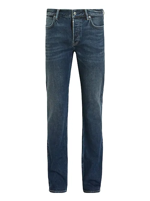 ALLSAINTS Iggy Straight-leg Slim-fit Jeans - Indigo Blue