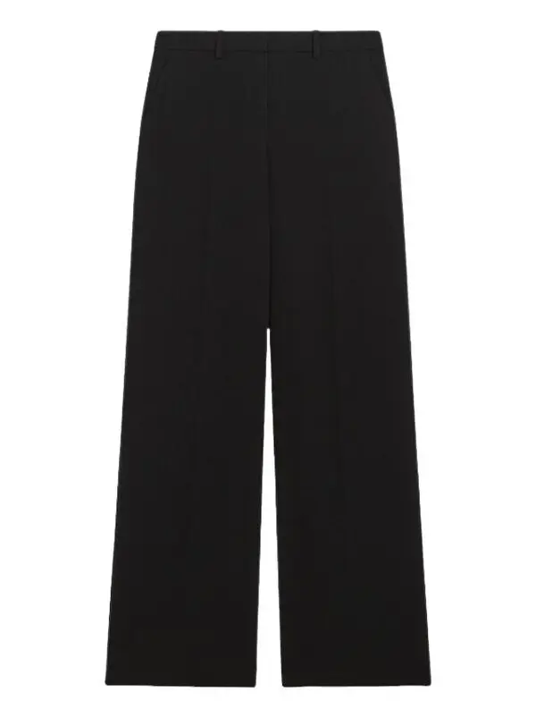Theory Admiral Crepe Straight Pants - Black