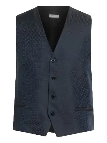 ANGELO NARDELLI Tailored Vest - Blue