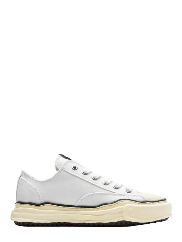 Mihara Yasuhiro Peterson Og Sole Low-top Sneakers - White/black