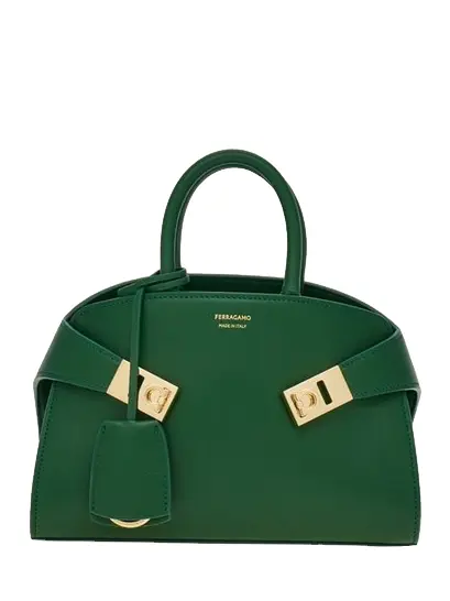 FERRAGAMO Hug Handbag - Green