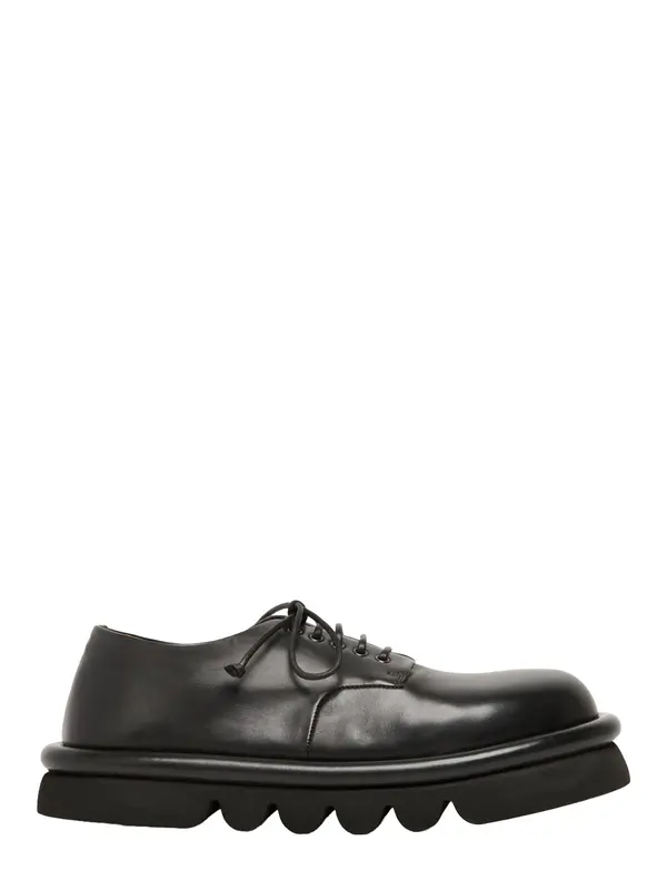 Marsèll Tonde Leather Derby Shoes - Black