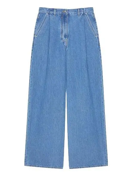 Givenchy Oversized Denim Jeans - Deep Blue