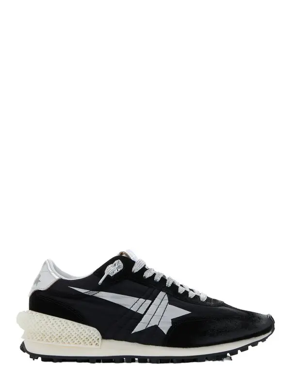 GOLDEN GOOSE Running Marathon Nylon Sneakers - Black