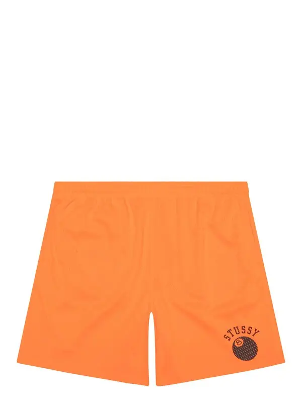 StÜssy 8-ball Mesh Shorts - Orange