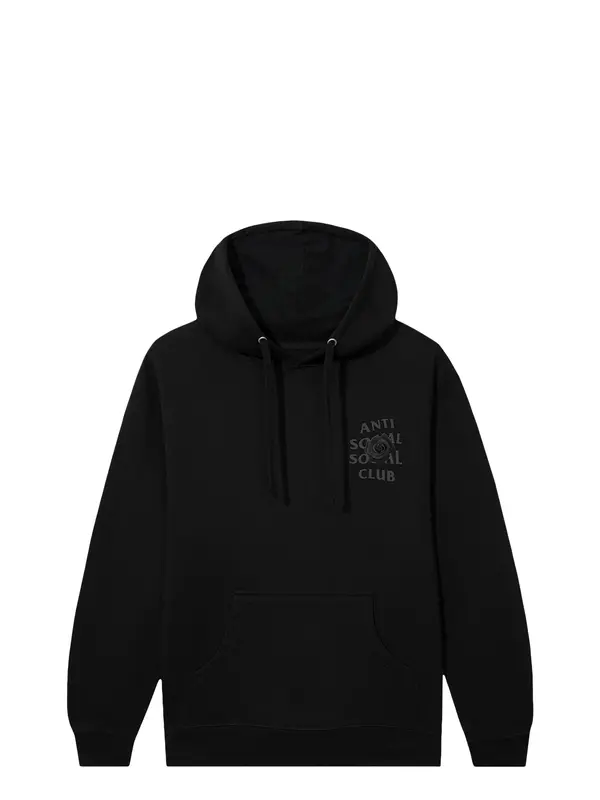 ANTI SOCIAL SOCIAL CLUB Bat Emoji F&f Hoodie - Black
