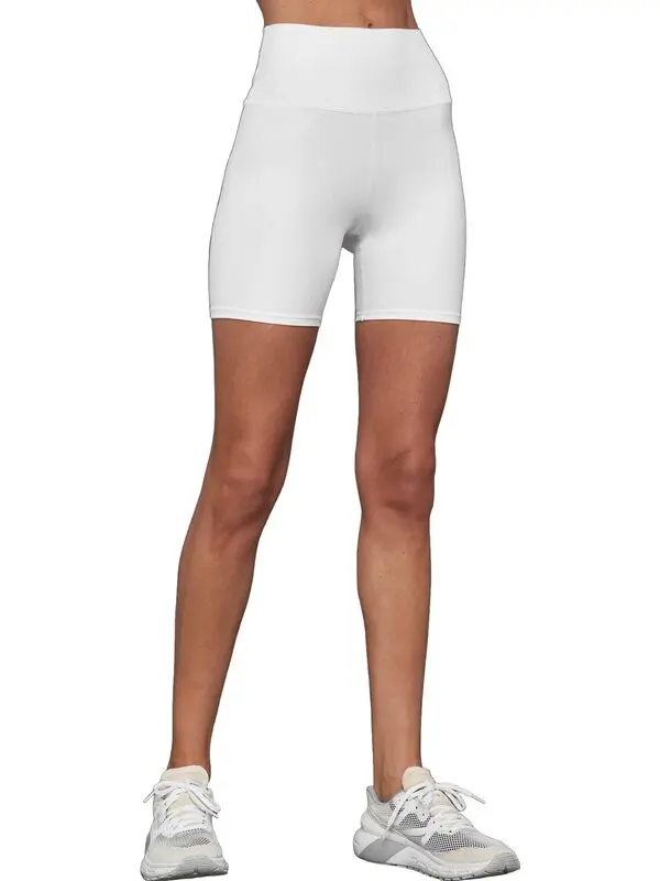 Carbon38 Biker Short - White