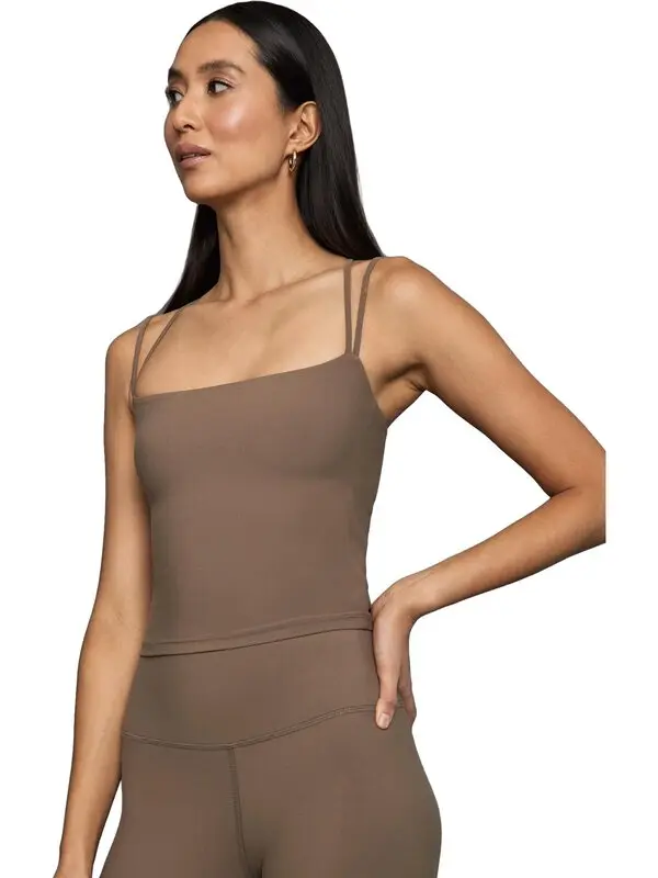 Carbon38 Strappy Tank Top - Caribou