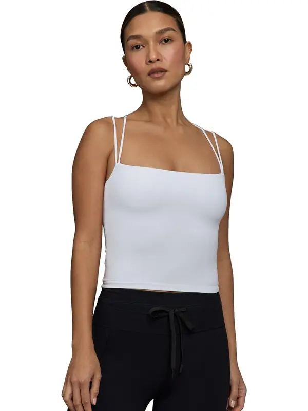 Carbon38 Strappy Tank Top - White