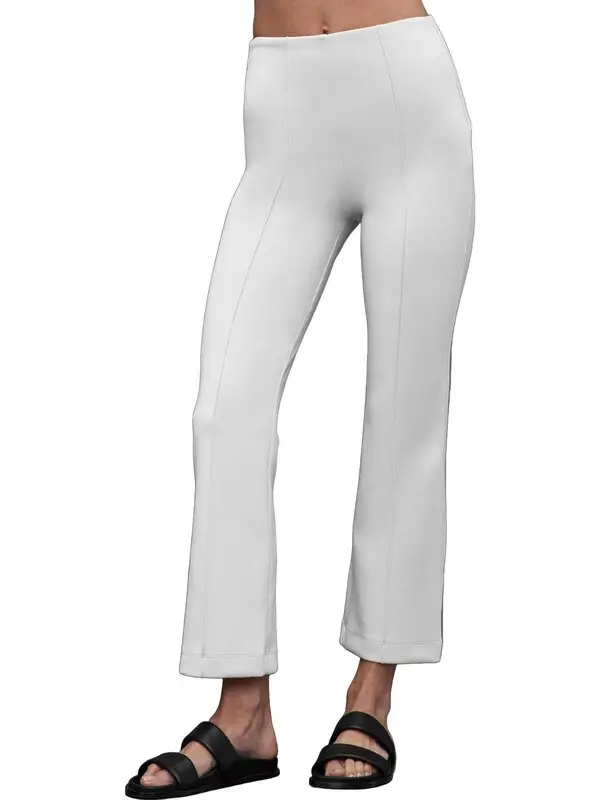 ONA Kick Flare Trouser - White