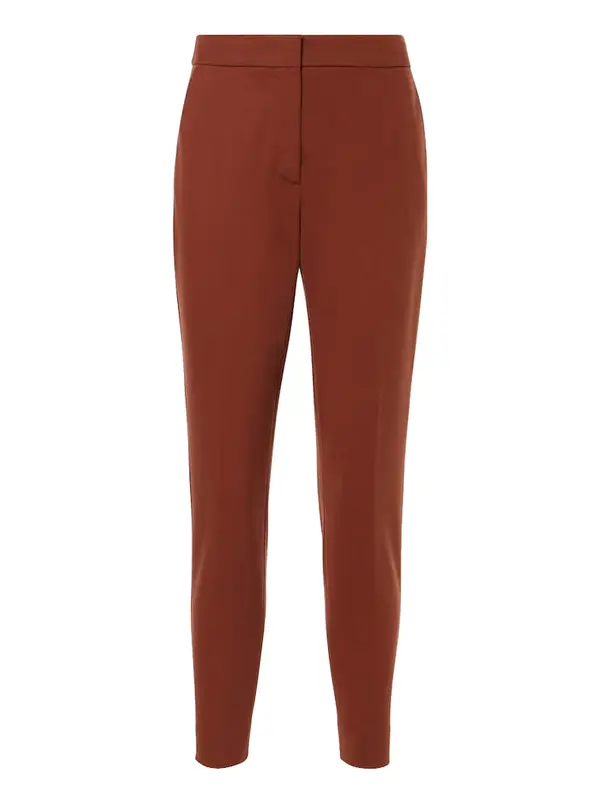 Max Mara Pegno Slim Pants - Brown