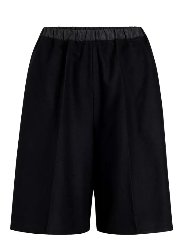 Patou Longline Shorts - Black