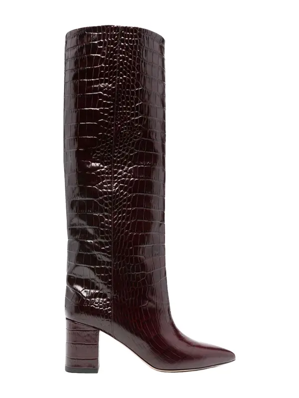 Paris Texas 65mm Anja Boots - Red
