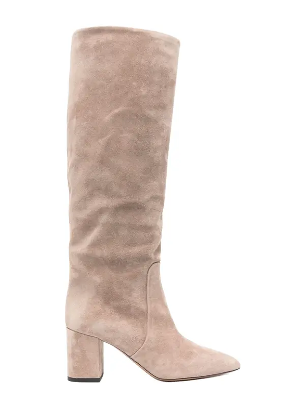 Paris Texas 70mm Anja Knee-high Boots - Neutrals