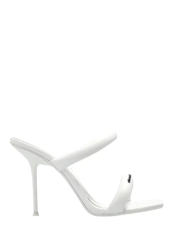 Alexander Wang 105mm Julie Sandals - White