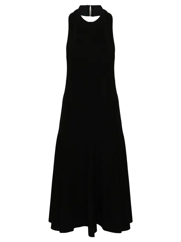 Jacquemus La Robe Favola Midi Dress - Black