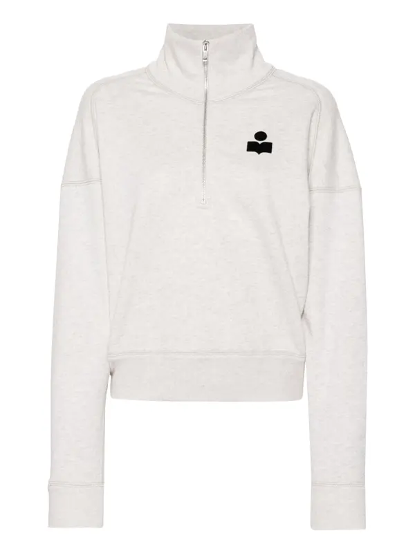 MARANT ETOILE Ross Sweatshirt - Neutrals