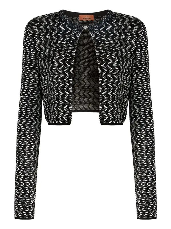Missoni Sequin-embellished Cardigan - Black