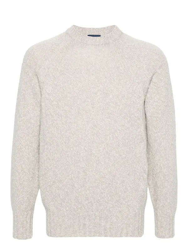 DRUMOHR Lambswool Sweater - Neutrals