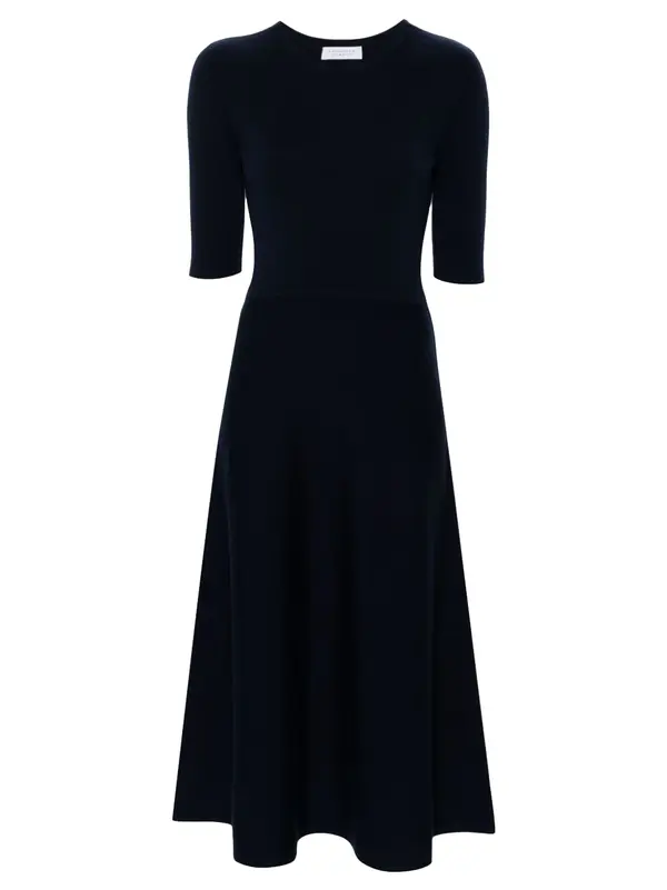Gabriela Hearst Seymore Midi Dress - Blue