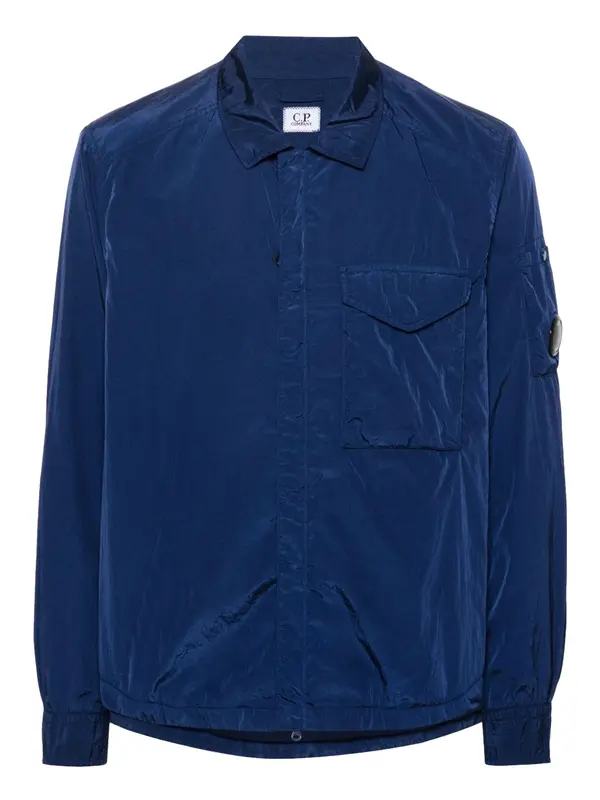C.P. COMPANY Chrome-r Lens Overshirt - Blue