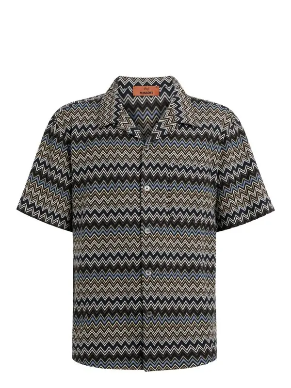 Missoni Zigzag Bowling Shirt - Multicolour