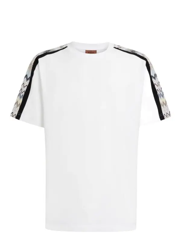 Missoni Zigzag Cotton T-shirt - White