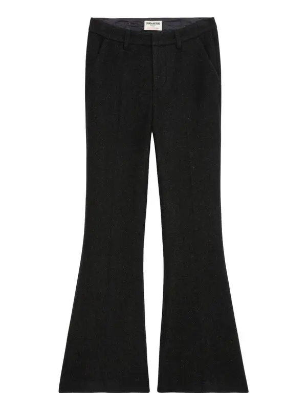 Zadig&Voltaire Prevy Flared Trousers - Black