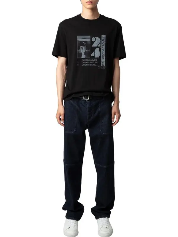 Zadig&Voltaire Ted Photoprint T-shirt - Black