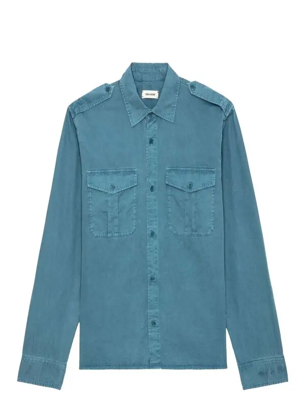 Zadig&Voltaire Taskal Shirt - Blue