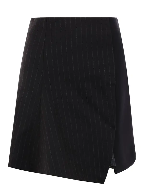 Sacai Side-slit Skirt - Black