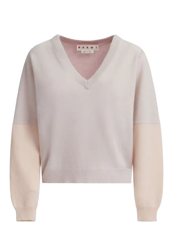 Marni Combined-colour Jumper - Pink