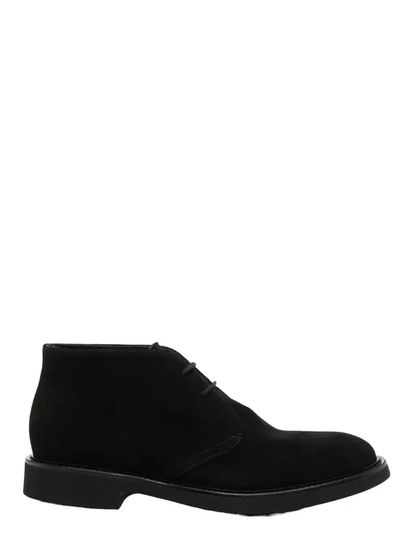 DOUCAL'S Lace-up Ankle Boots - Black