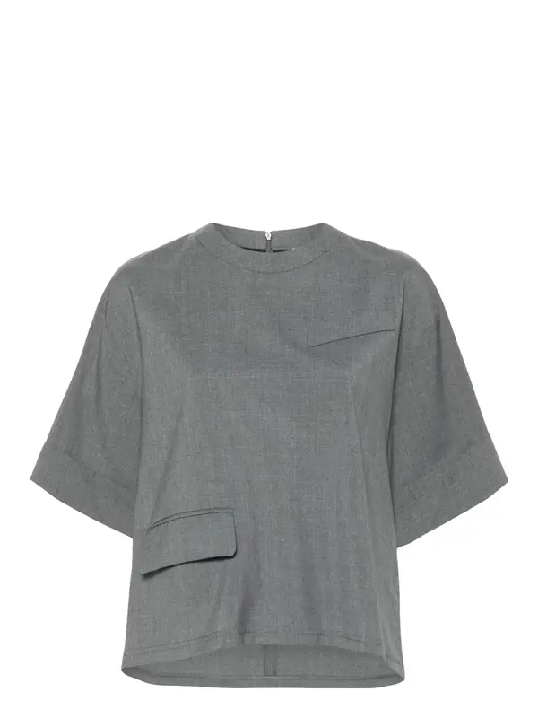 Viktor & Rolf Wool Top - Grey